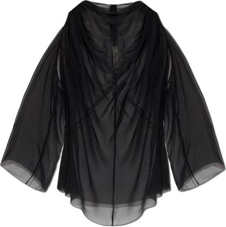 Rick Owens Seidentop Claudette - - Blouses & Shirts - Damen - Schwarzk - M