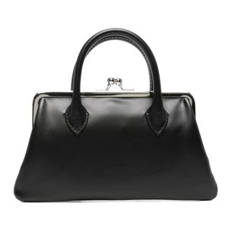 Comme Des Gar&ccedil;ons Portemonnaie / Henkeltasche mit B&uuml;gelverschluss - - Bags - Damen - Schwarzk - ONE SIZE