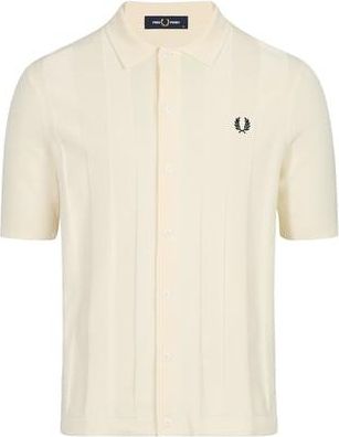 Fred Perry Polo tricot&eacute; &agrave; rayures ton sur ton en coton