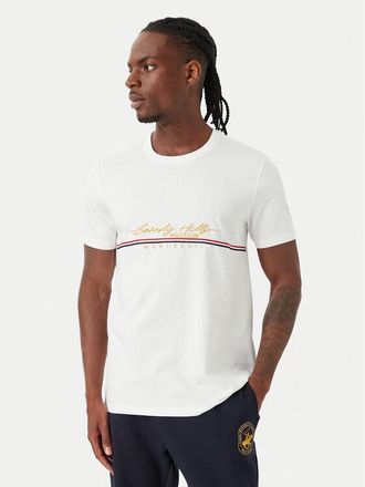 Beverly Hills Polo Club T-Shirt P-SS26M-TS1519 Wei&szlig; Regular Fit