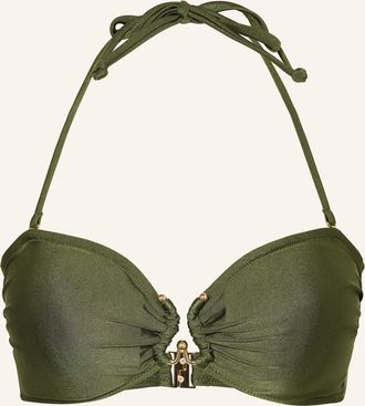 Mrs & Hugs Mrs & Hugs Bandeau-Bikini-Top gruen
