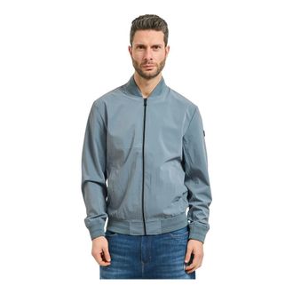 Guess Homme, Vestes, Bleu, Taille: XL Stretch Packable Bomber Jacket