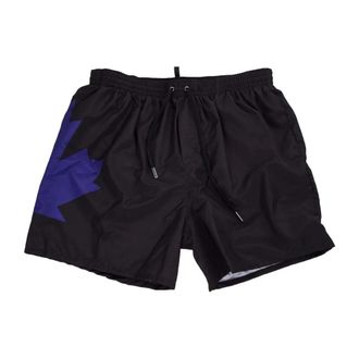 Dsquared2 Badehose mit elastischem Bund - - Swimwear - Herren - Schwarzk - M