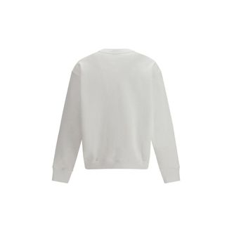 Moschino Mens White Cotton Sweatshirt Clothing