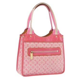 Louis Vuitton Sac &agrave; main en toile Pre-owned - Femme - Pre-owned - Rose - Taille: ONE Size
