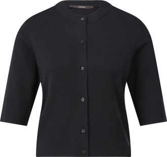 Windsor 3/4-Arm Strickjacke mit Seide