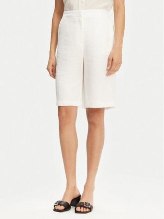 HUGO BOSS Bermudahose 50537403 Wei&szlig; Relaxed Fit