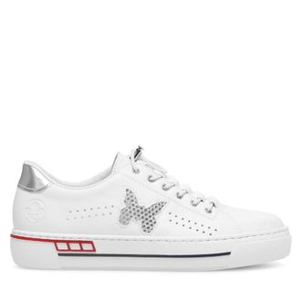 Rieker Sneakers Rieker L8857-80 Wei&szlig;
