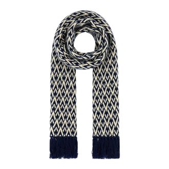 Valentino Garavani Embroidered Wool Toute La V Scarf - - Accessories - Herren - Mehrfarbig - ONE SIZE