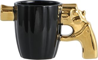 dbrie Pistolen-Tasse, -Keramikpistolen-Becher, -Tasse Mit Benutzerdefinierten Pistolenpistolen,Keramische Kaffeetassen Kreative -Milchbecher,Porzellan Kaffe