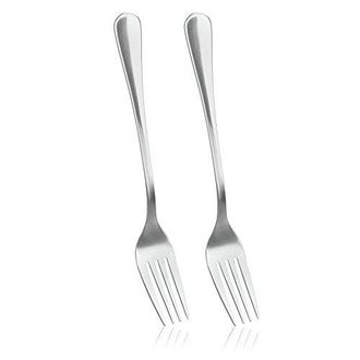 Metaltex 259900 Gabel 2-er Set aus Edelstahl