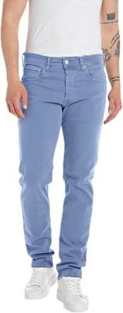 Replay Herren Jeans Grover Coupe droite, Blue Denim 277 (Blau), 38W / 34L