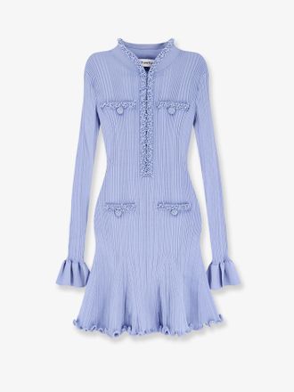 Self Portrait Ribbed knitted mini dress - SELF PORTRAIT - gender_Woman