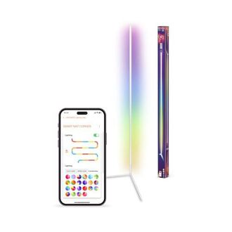 Osram Lampadaire dangle LED Matter over Wifi Floor Corner 1400 mm, 14 W, RGBW, 2700-6500 K, WiFi, télécommande, blanc, lumière ambiante