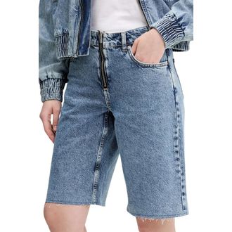 Karl Lagerfeld Femme, Shorts, Bleu, Taille: W24 Shorts en jean d&eacute;contract&eacute;s