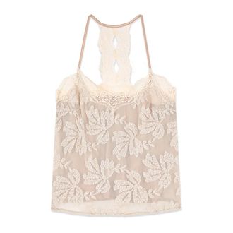 Oltre Besticktes Top - - Tops - Damen - Rosa - 2XL