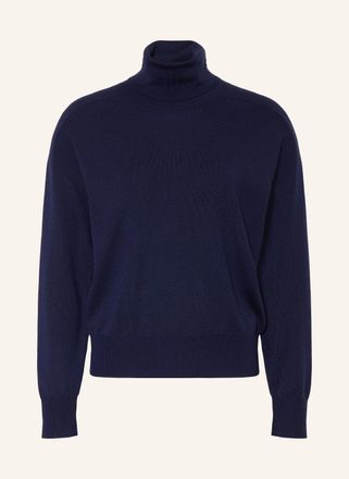 Windsor Windsor. Rollkragenpullover Aus Merinowolle blau