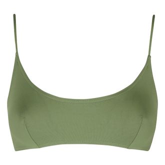 MC2 Saint Barth Femme, Tops, Vert, Taille: 36 FR Haut de bikini Bralette ajustable Judy