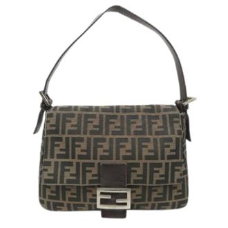 Fendi Pre-owned Canvas Shoulder Bag - - Pre-owned - Damen - Braun - ONE SIZE