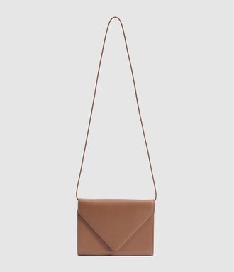 Aesther Ekme Sac Envelop Wallet Brown Rust