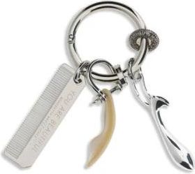 Benedetta Bruzziches Femme, Accessoires, Gris, Taille: ONE Size Chatelaine Petite Keychain