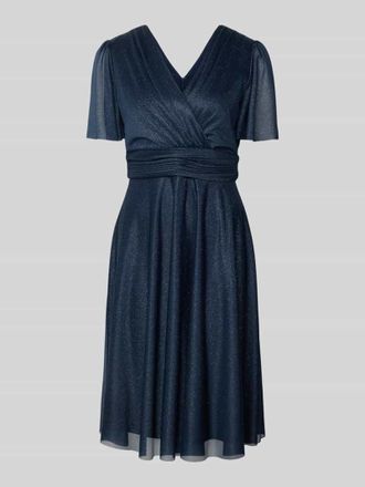 Christian Berg Cocktail Cocktailkleid mit V-Ausschnitt