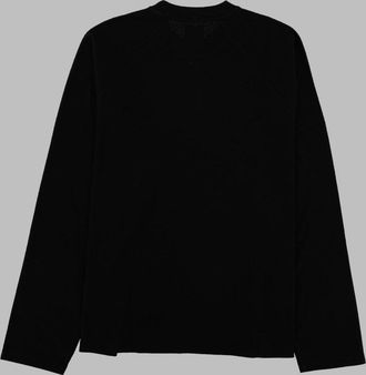 Arte Logo Patch Long-Sleeve T-Shirt - Black