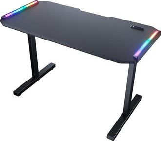Cougar GAMING | BUREAU GAMING | DEIMUS - Design Ergonomique - Surface Spacieuse - Construction Robuste - Syst&egrave;me de Gestion des C&acirc;bles Int&eacute;gr&eacute; - R&eacute;sistant au