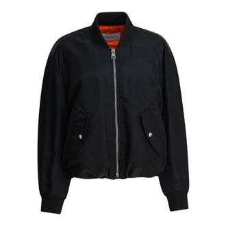 Givenchy Cropped Cocoon Bomber - - Jackets - Damen - Schwarzk - 2XS