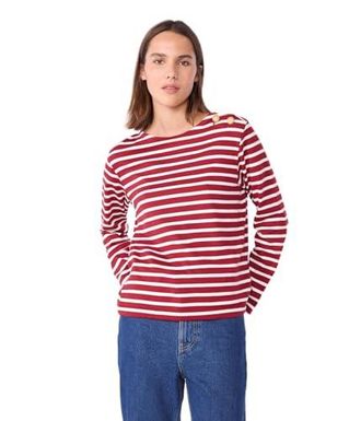 Petit Bateau Female Cab_h25 V&ecirc;tements Jour, Amarante/Milk, S EU