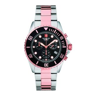Swiss Alpine Military Swiss Alpine Military Herren Armbanduhr 7053.9157 Chronograph Datumsfenster Armband Stainless Steel - - Accessories - Herren - Grau - ONE SIZE
