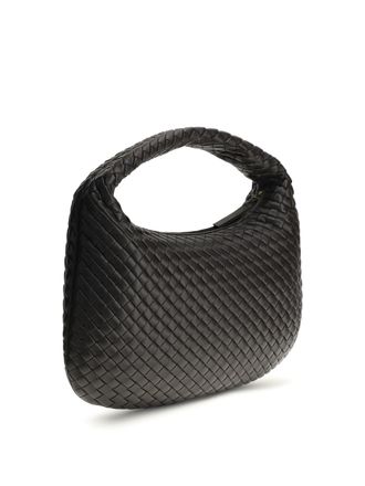 Bottega Veneta Womens Shoulder Bag Veneta Espresso Espresso-Brass Lamb Leather Espresso/brass