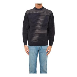 A|X Armani Exchange Rundhals-Strickpullover - - Knitwear - Herren - Blau - XL