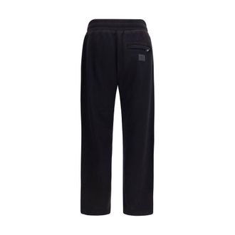 Dolce & Gabbana Mens Black Cotton Joggers (workout Pants)