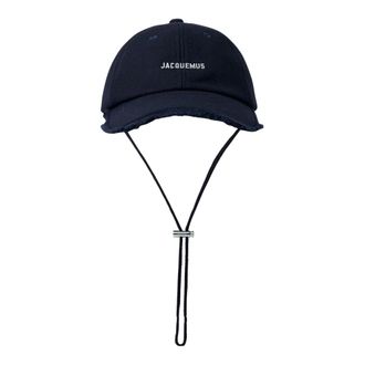 Jacquemus Baseball Cap mit Logo Motif - - Accessories - Herren - Blau - 58 CM