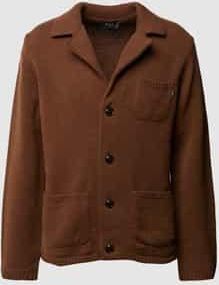 Maerz Regular Fit Strickjacke aus reiner Wolle