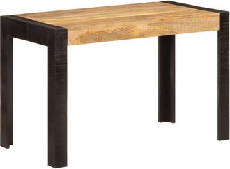 vidaXL Vidaxl - Table &agrave; manger 120x60x76 cm bois de manguier massif