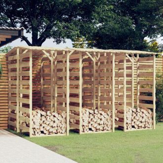 vidaXL Furniture Limited - Pergolas avec toits 6 pcs 100x90x200 cm Bois