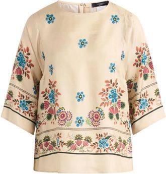 Max Mara Femme, Blouses et Chemises, Multicolore, Taille: 38 FR Wkdsamba Blouse
