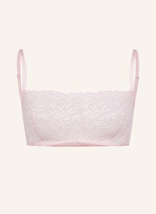 erlich textil Erlich Textil Dreamy Lace Bandeau Bralette B&uuml;gellos Aus Nachhaltiger Spitze - Verstellbare Tr&auml;ger beige