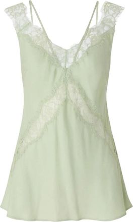 Pinko Pinko, Femme, Tops, Vert, Taille: 36 FR Lydia Top