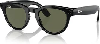 Ray-Ban Meta Schwarz rahmen Gr&uuml;n glas AI Glasses