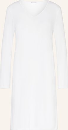 Hanro Nachthemd Cotton Silk weiss