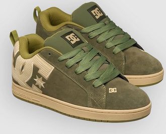 DC Court Graffik Skateschuhe oyster