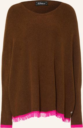 Grace Grace Pullover braun