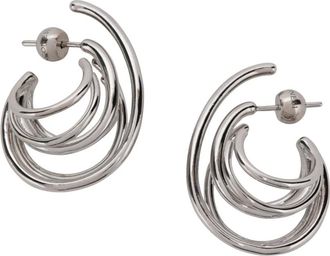 Panconesi Femme, Accessoires, Gris, Taille: ONE Size Orbit Earrings Small