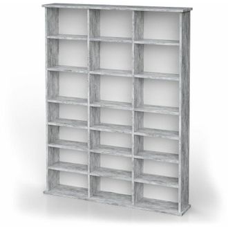 Vicco CD-Regal Jukebox, Beton, 105.4 x 136 cm, Vicco