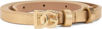 Dolce & Gabbana Ceinture avec Logo - unisex - Accessoires - Jaune - Taille: 90 CM