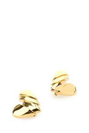 Amina Muaddi Gold Orecchini Earrings