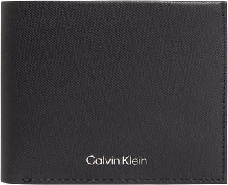Calvin Klein Portefeuille Homme Must Billfold en Cuir, Noir (Black), Taille Unique